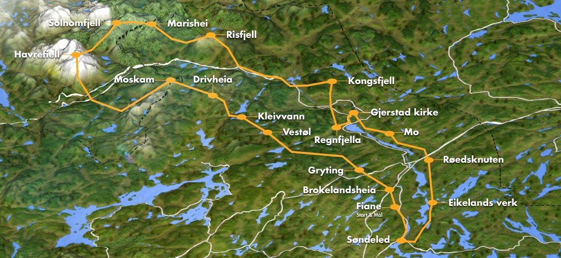 Vil du være med på å gå Gjerstad rundt? - Gjerstad kommune
